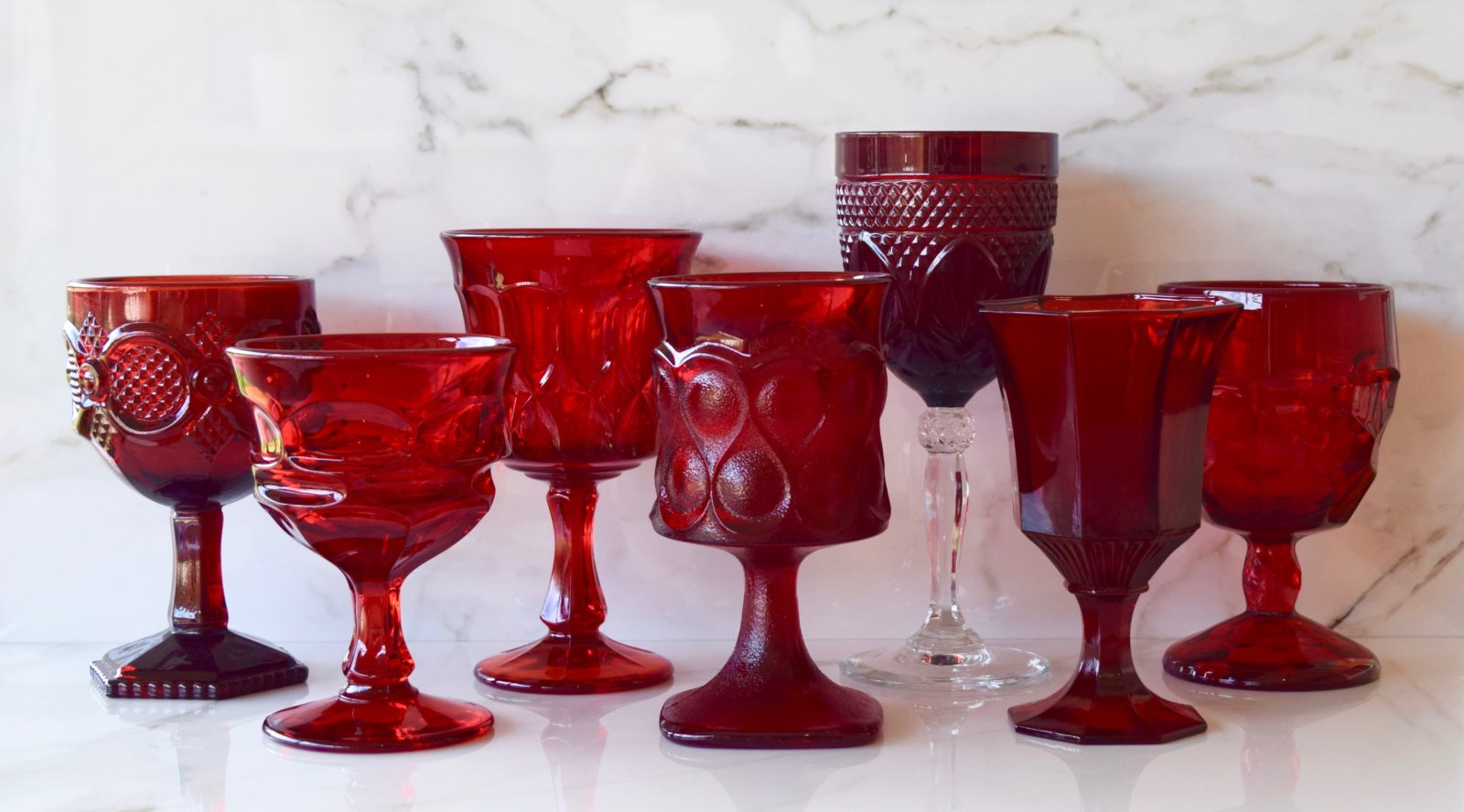 Vintage Goblets And Glassware